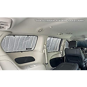 YelloPro Custom Fit Automotive Reflective Front Windshield Sunshade for 2017 2018 2019 2020 2021 2022 2023 Chrysler Pacifica, Pacifica Hybrid, LX, Touring, Touring L, Touring L Plus, Limited, Minivan