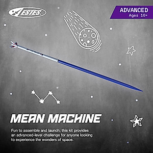 Estes 1295 Mean Machine Flying Model Rocket Kit
