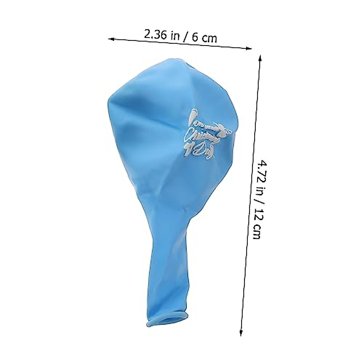 Abaodam Pink Balloons 80 Pcs balloon pink decor blue decor kids decor garland decor pink ballons baby baptism decorations christening day party supplies emulsion boy wreath Blue Balloons