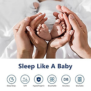 Liomindar King Mattress Topper Extra Thick Mattress Pad Cover Super Soft Breathable Down Alternative Fill Pillow Top Bed Topper with 8-21Inch Deep Pocket