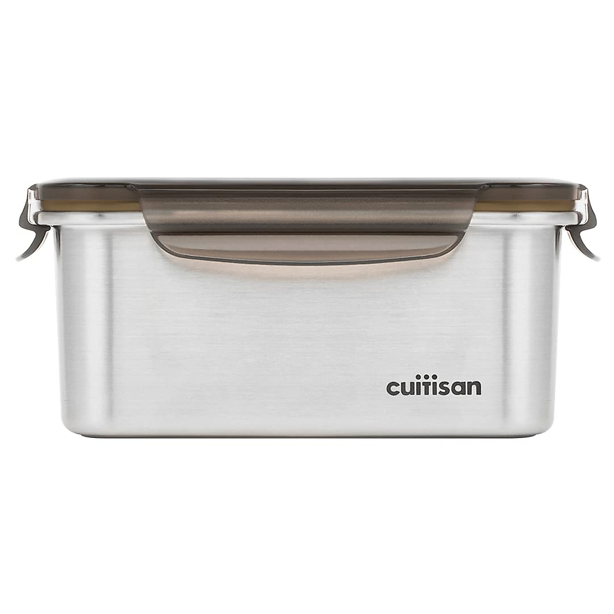 CUITISAN SIGNATURE RECTANGLE AIRTIGHT CONTAINER NO. 6 34.2oz, STAINLESS STEEL FOOD CONTAINER, WATERPROOF, MICROWAVE and DISHWASHER AVAILABLE