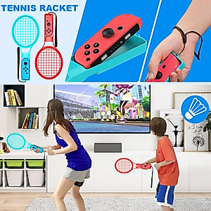 Switch Sports Accessories - 14 in 1 Switch Sports Accessories Bundle for Nintendo Switch/OLED Sports, Family Accessories Kit Compatible with Switch/OLED Sports Games