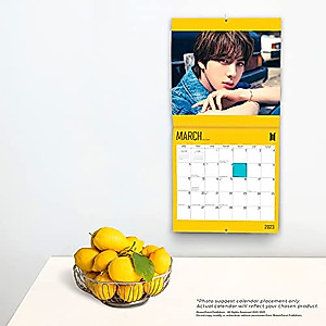 BTS OFFICIAL | 2023 12 x 24 Inch Monthly Square Wall Calendar | BrownTrout | K-Pop Bangtan Boys Music