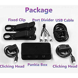 Pankia Box Auto Clicker Device Screen Auto Click Simulated Finger Clicking Phone Screen(6 Speeds)