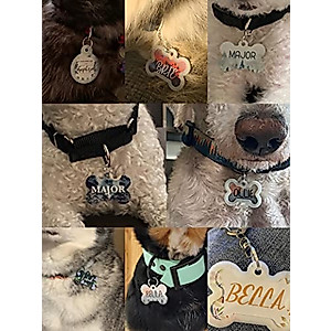 waaag Personalized Moutain Landscape Sunset Sunrise Pet ID Tags, Dog Tag, Cat Tag, Name ID Tag, Dog Collar Tag, Cat Collar Tag