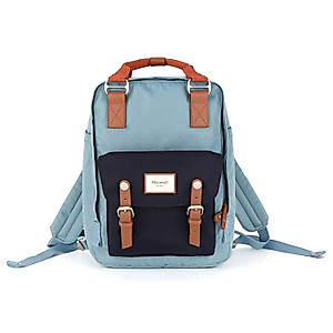 himawari Backpack/Waterproof Backpack 14.9" College Vintage Travel Bag for Women，14inch Laptop for Student (HIM-75#)