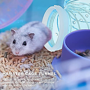 Hamster Cages Cat Cages Indoor Large Hamster Tubes, Hamster Hamster Tubes and Tunnels Hamster Tubes and Tunnels kit Hamster cage Accessories Bedding 1 Set Animal Playpen Dog Cage