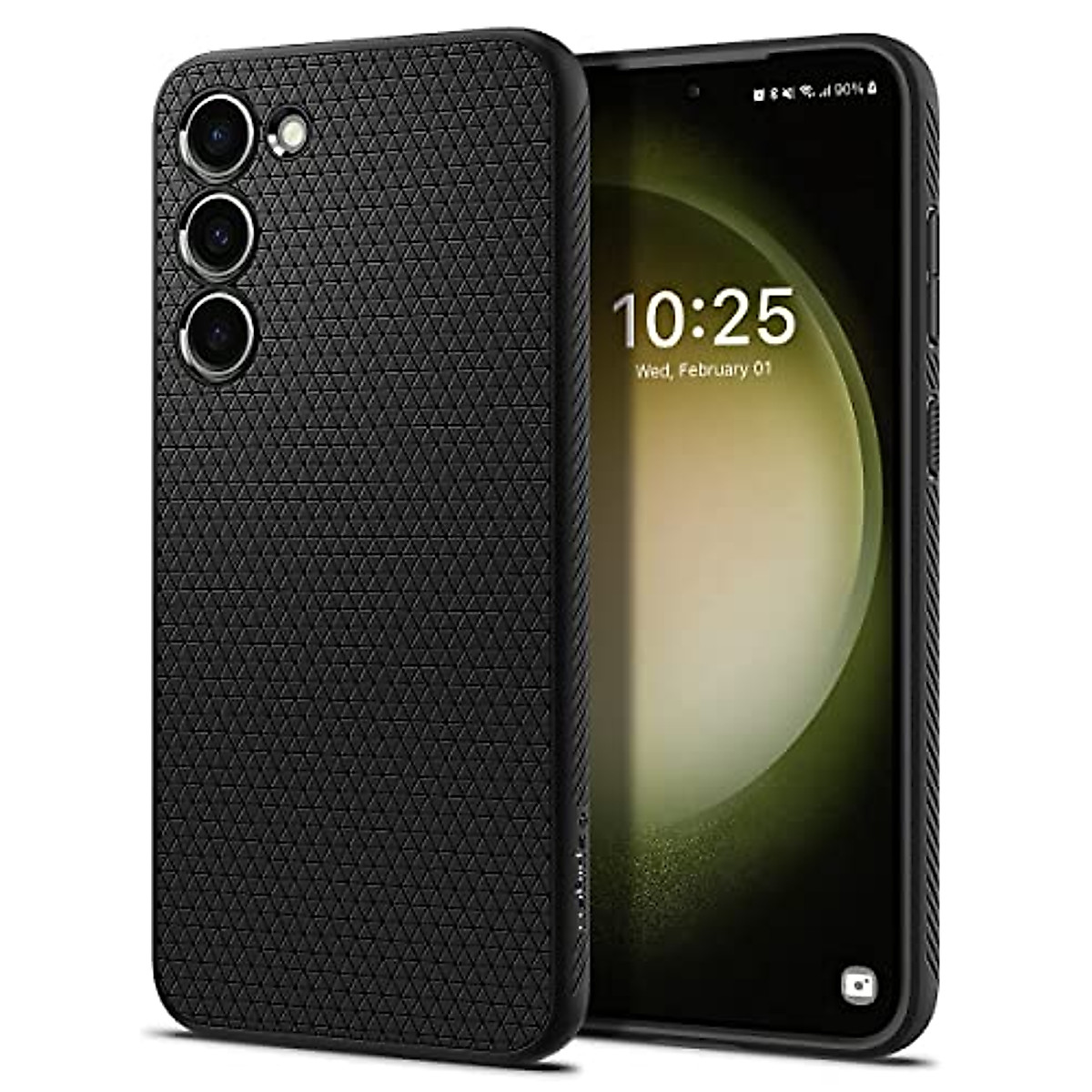 Spigen Liquid Air Designed for Galaxy S23 Case (2023) - Matte Black