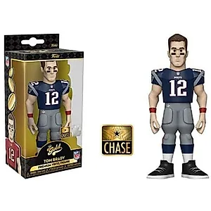 Tom Brady (Buccaneers & Patriots) Funko Gold & Chase 5" NFL Combo (2)