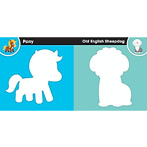 First Sticker Art: Cuddly Pets: Color By Stickers for Kids, Make 20 Animal Pictures! (Perfect Christmas Gift, Stocking Stuffer for Ages 3+)