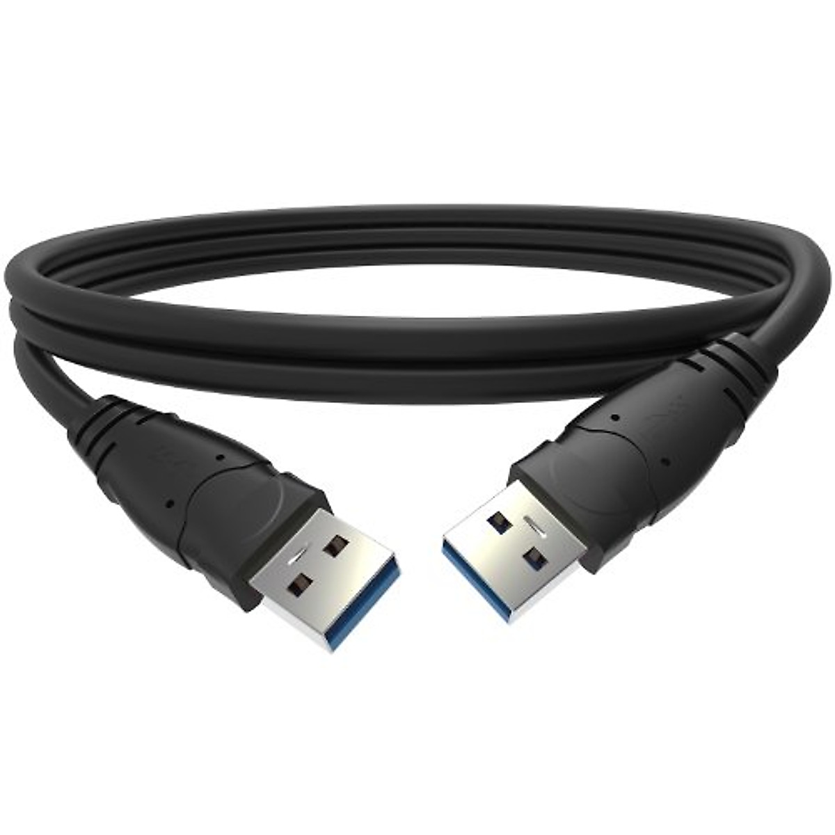 Mediabridge USB 3.0 - USB Cable (4 Feet) - SuperSpeed A Male to A Male