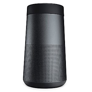 The Bose SoundLink Revolve, the Portable Bluetooth Speaker with 360 Wireless Surround Sound, Triple Black
