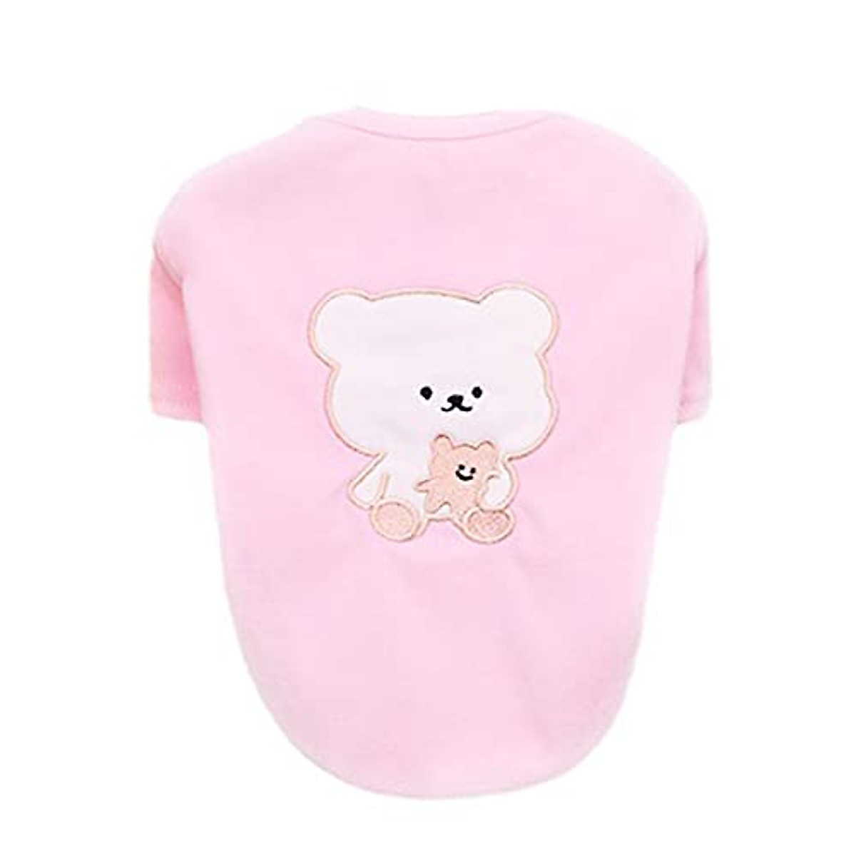 Pet Clothes for Cats for A Girl Dog Early Autumn White Bear Sweater Listed Pet Small and Medium Dogs Casual Cute Clothing