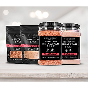 Evolution Salt Gourmet Pink Himalayan Fine Grind, 5 lb (Pack of 2)