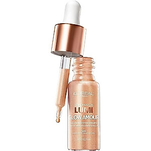 L'Oreal Paris Makeup True Match Lumi Glow Amour Glow Boosting Drops, 1 Count, Golden Hour