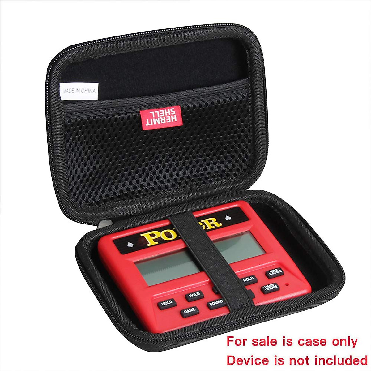 Hermitshell Hard Travel Case for Trademark/John N. Hansen Classic 5-in-1 Poker Electronic Games (Only Case)