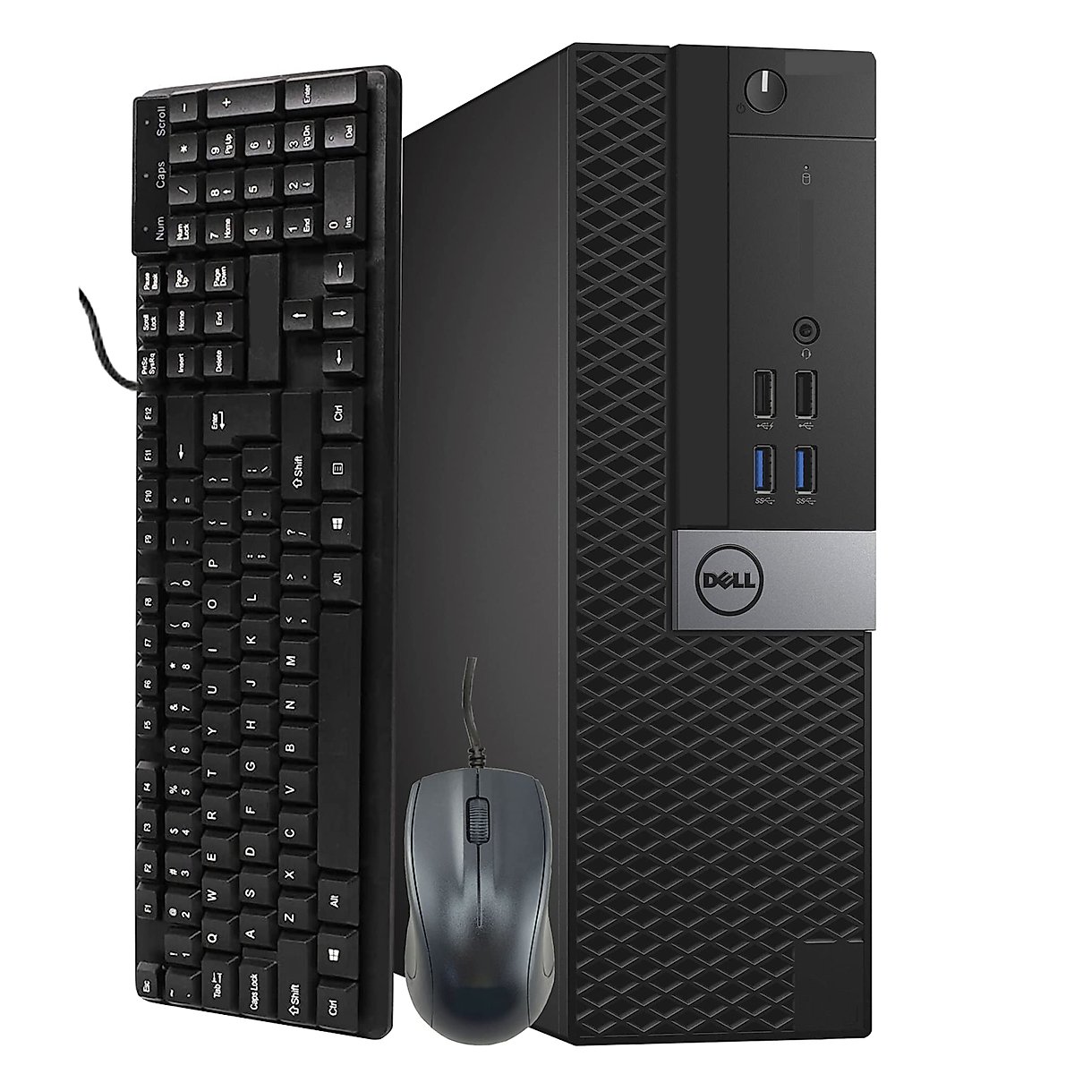 Dell OptiPlex 7040 Small Form Computer Desktop PC, Intel Core i5-6500 3.20GHz Processor, | 16GB Ram, 256GB SSD | HDMI, AMD Radeon RX-550 4GB Graphics, Wireless WiFi, Windows 10 (Renewed)