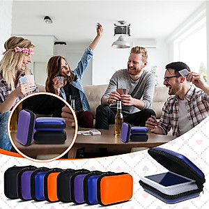 8 Pieces Card Case Compatible with MTG Travel Games Cards Games Playing Card Case Deck Card Game Case Playing Cards Storage Box Carrying Holder