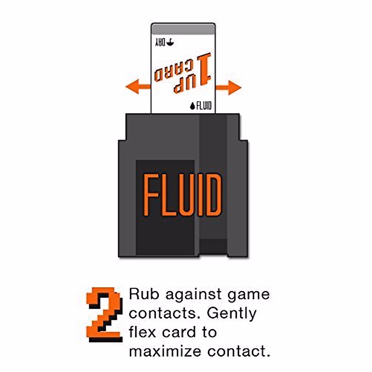 1UPcard Universal Game Cartridge Cleaner 3 Card Pack