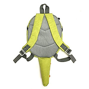 Bowbear Toddler Kids Preschool Dinosaur Backpack, Green