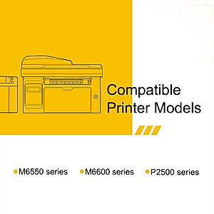 Pantum PB-211 Toner Cartridge Black P2500W, P2502W, M6550NW, M6600NW, M6552NW, M6602NW (1 Pack)