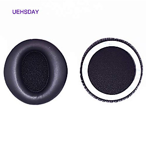 Ear Pads, 1 Pair Earphone Ear Pads Earpads Sponge Soft Foam Cushion Replacement for COWIN E7 / E7 Pro Active Noise Cancelling Headphone - (Color: Red)