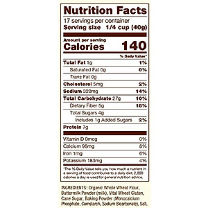 Bob's Red Mill Buttermilk Pancake & Waffle Mix, 24-ounce (Pack of 4)