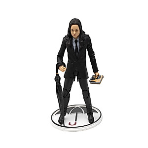 Boss Fight Studio Umbrella Academy Vanya Hargreeves, Number Seven Action Figure – H.A.C.K.S., Highly Articulated Collectible & Customizable Figurine with Interchangeable Parts & Accessories – 1:18