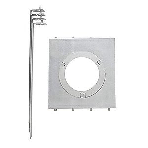 Aluminum New Construction Recessed Lighting Mounting Plate, 4x 12" Hanger Bars,90141