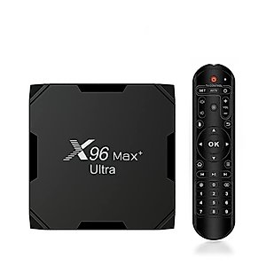 X96 Max Plus Ultra TV Box Android 11 Amlogic S905X4 4GB 32GB Support AV1 8K Dual WiFi BT with i8 Keyboard