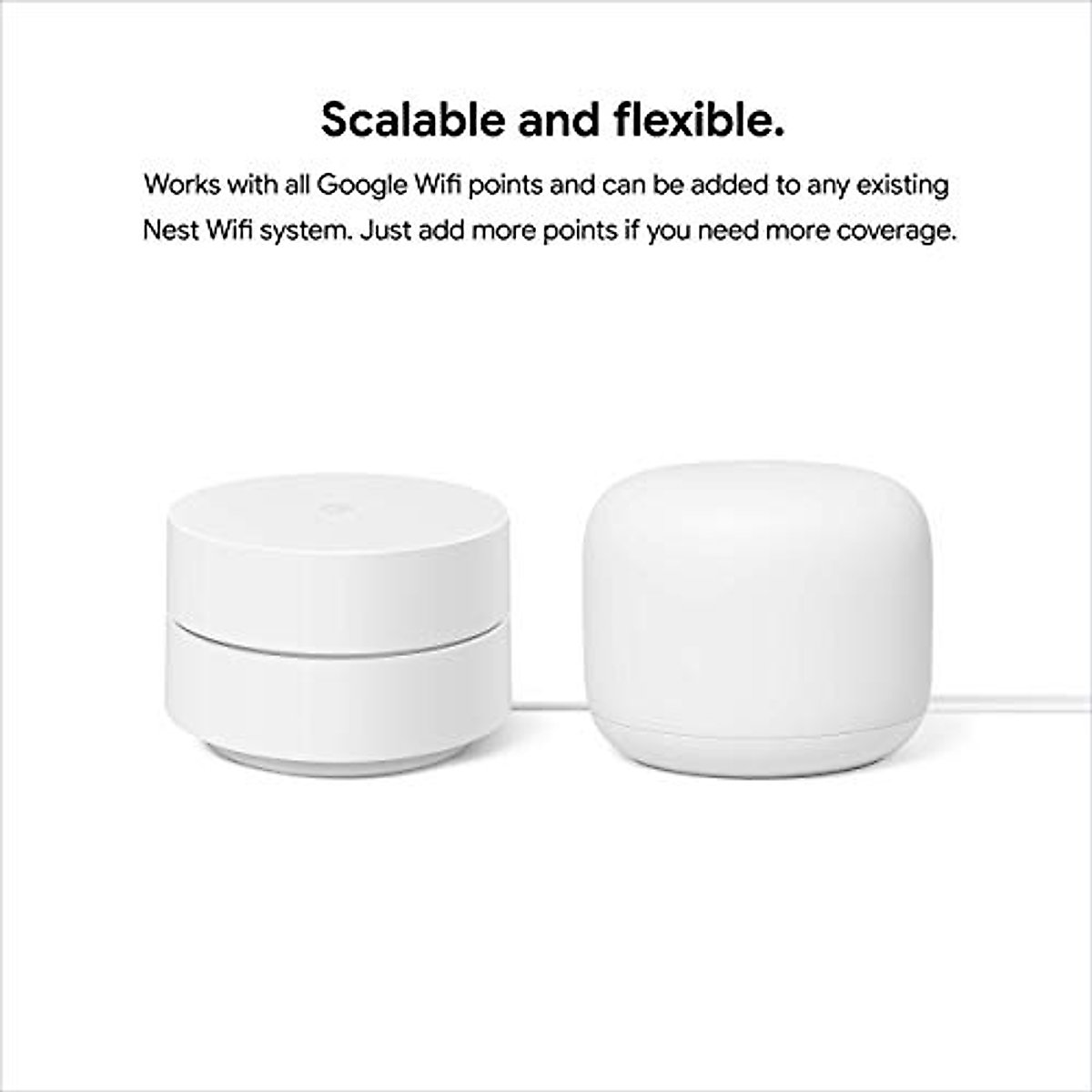 Google WiFi - Mesh WiFi System - WiFi Router Replacement - 3 Pack (Renewed)