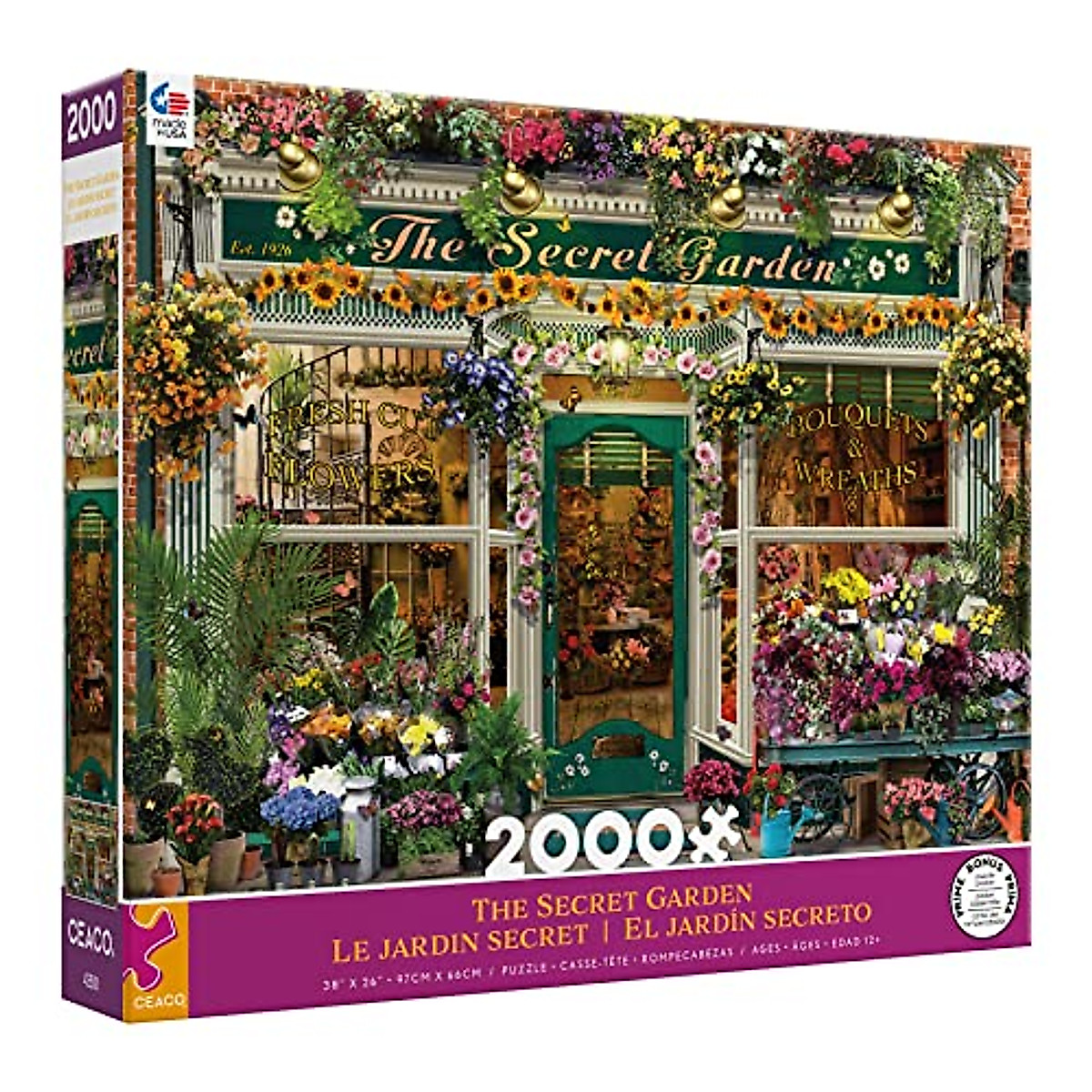 Ceaco - The Secret Garden - 2000 Piece Jigsaw Puzzle