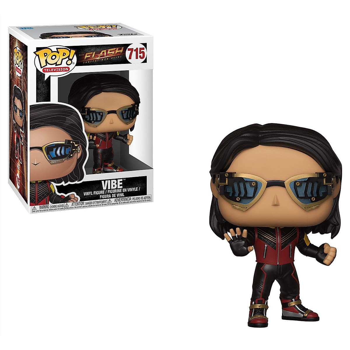 Funko Pop Television: The Flash - Vibe Collectible Figure, Multicolor