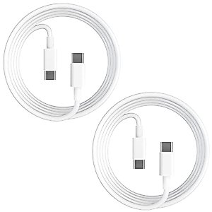 Apple USB C to USB C Cable 10ft 100W,2 Pack, Fast Charger Cord for Apple MacBook Pro/2019/2018/2017/2016/IPad Air 4/5, iPad Mini 6,iPad Pro 12.9/11 USB Type C