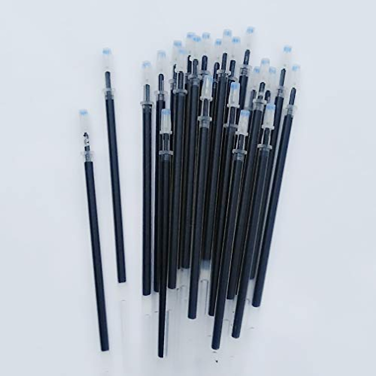 Sencoo 24-Pack 0.5 mm Black Gel Ink Pen Replace Refills