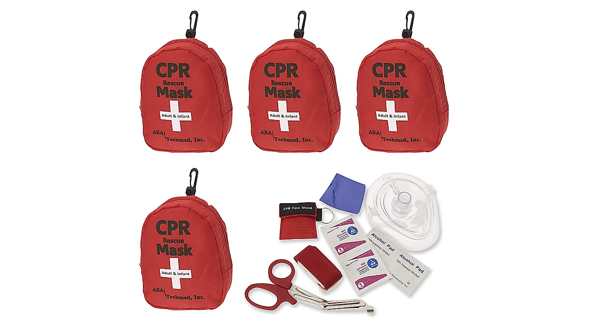 ASA TECHMED CPR Rescue Kit - Be Prepared for Emergencies