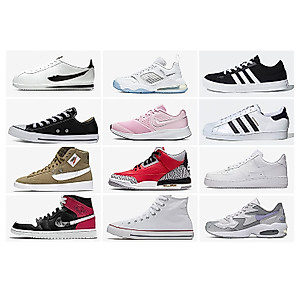 Stepace [2 Pairs Flat Shoe Laces for Sneakers 5/16 Width 30-72 Length 26 Color Shoelaces White 54(137 cm)