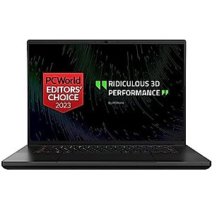 Razer Blade 16 Gaming Laptop: NVIDIA GeForce RTX 4060-13th Gen Intel 24-Core i9 HX CPU - 16" QHD+ 240Hz - 16GB RAM - 1TB SSD - CNC Aluminum - Compact GaN Charger - Windows 11 - Chroma RGB