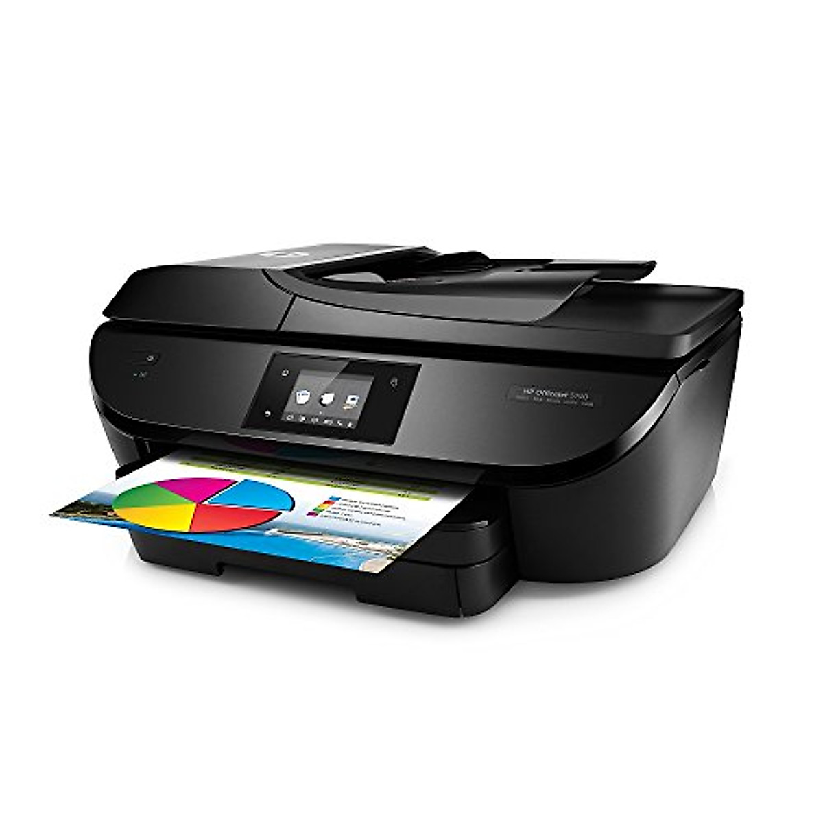 HP OfficeJet 5740 Wireless All-in-One Photo Printer with Mobile Printing, Instant Ink Ready (B9S76A) (Renewed)