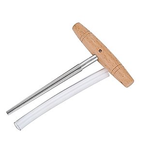 Violin Peg Hole Reamer with Wood Handle for 3/4 4/4 Violin Violin Reamer Violin Peg Reamer