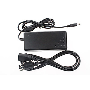 NOYITO 15V 4A AC to DC Adapter 60W 120V 100-240V 50 60 Hz to 15V Power Supply Charger Transformer 5.5 x 2.5 2.1mm Interface (15V 4A)