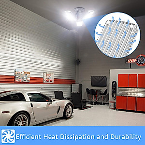 Olafus Motion Sensor LED Ceiling Light, 800LM Battery Operated Ceiling Light, 5000K Motion Activated Light for Closet Shower Room Stairs Hallway Bathroom, Orange