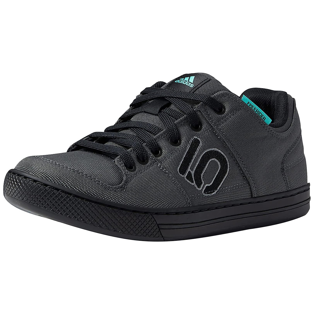 Five Ten Freerider Canvas Mountain Bike Shoes Men's, Grey, Size 12