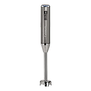 Cuisinart Electric Hand Blender & Mixer, EvolutionX Cordless Rechargeable, Gray/Black, RHB-100,Dark Grey