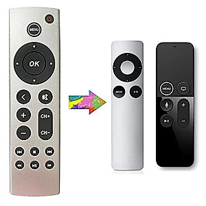 New Universal Replacement Remote Fit for Apple TV 4K/Apple TV Gen 1 2 3 4/ Apple TV HD A2169 A1842 A1625 A1427 A1469 A1378 A1218 Without Voice Command/Plastic