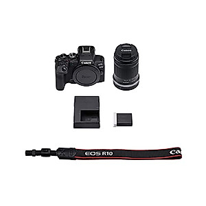 Canon EOS R10 Mirrorless Camera w/RF-S18-150mm f/3.5-6.3 is STM Lens Kit