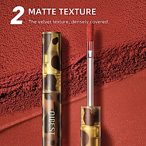 Anifer Velvet Matte Liquid Lipstick Makeup Long-Lasting and Waterproof Wear, Instant Shine Non-Stick Cup Lip Gloss,(Warm Purple Neutral.02)