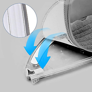 6 Pack Mop Cloth Pads for Roborock S7, Microfiber Mop Compatible with Xiaomi Roborock S7 S7+ S7 MaxV S7 MaxV Plus S7 MaxV Ultra S8 S8+ T7S T7S Vacuum Cleaner, Reusable and Washable Pad Accessories