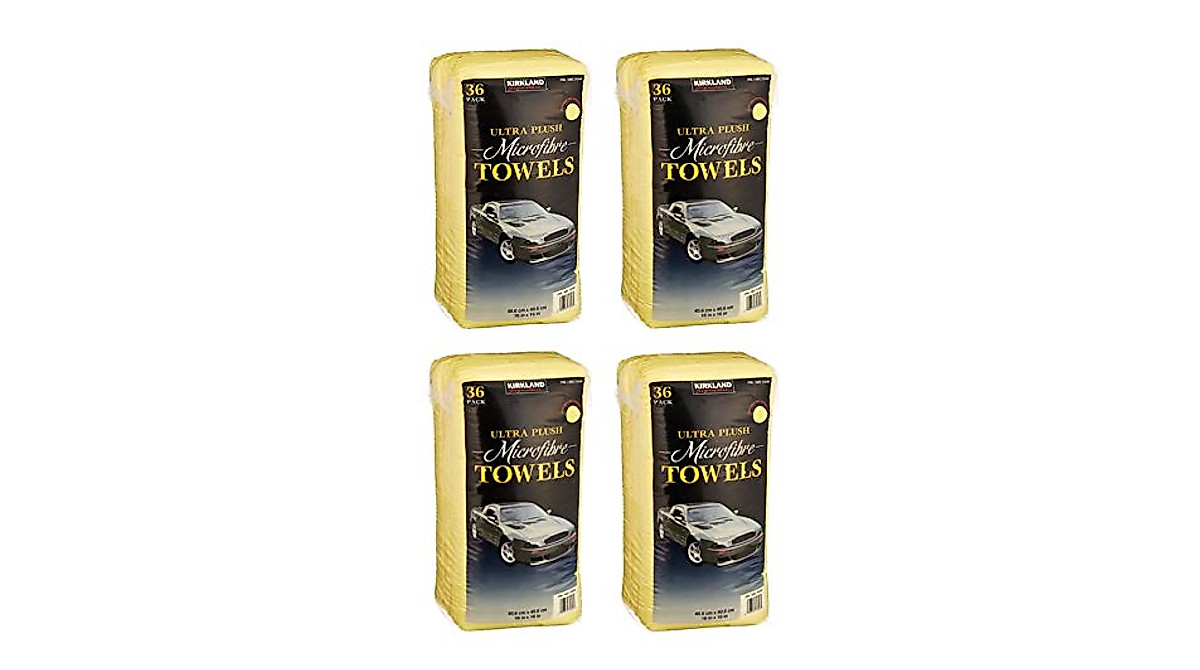 Kirkland Signature Microfiber Towels - 36 Pack