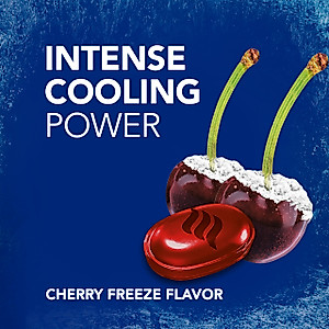 Vicks VapoCOOL SEVERE Medicated Sore Throat Drops, Fast-Acting Max Strength Relief, Soothes Sore Throat Pain Caused by Cough, Powerful Vicks Vapors, Menthol, Cherry Freeze, 225 Total (5 Packs of 45)